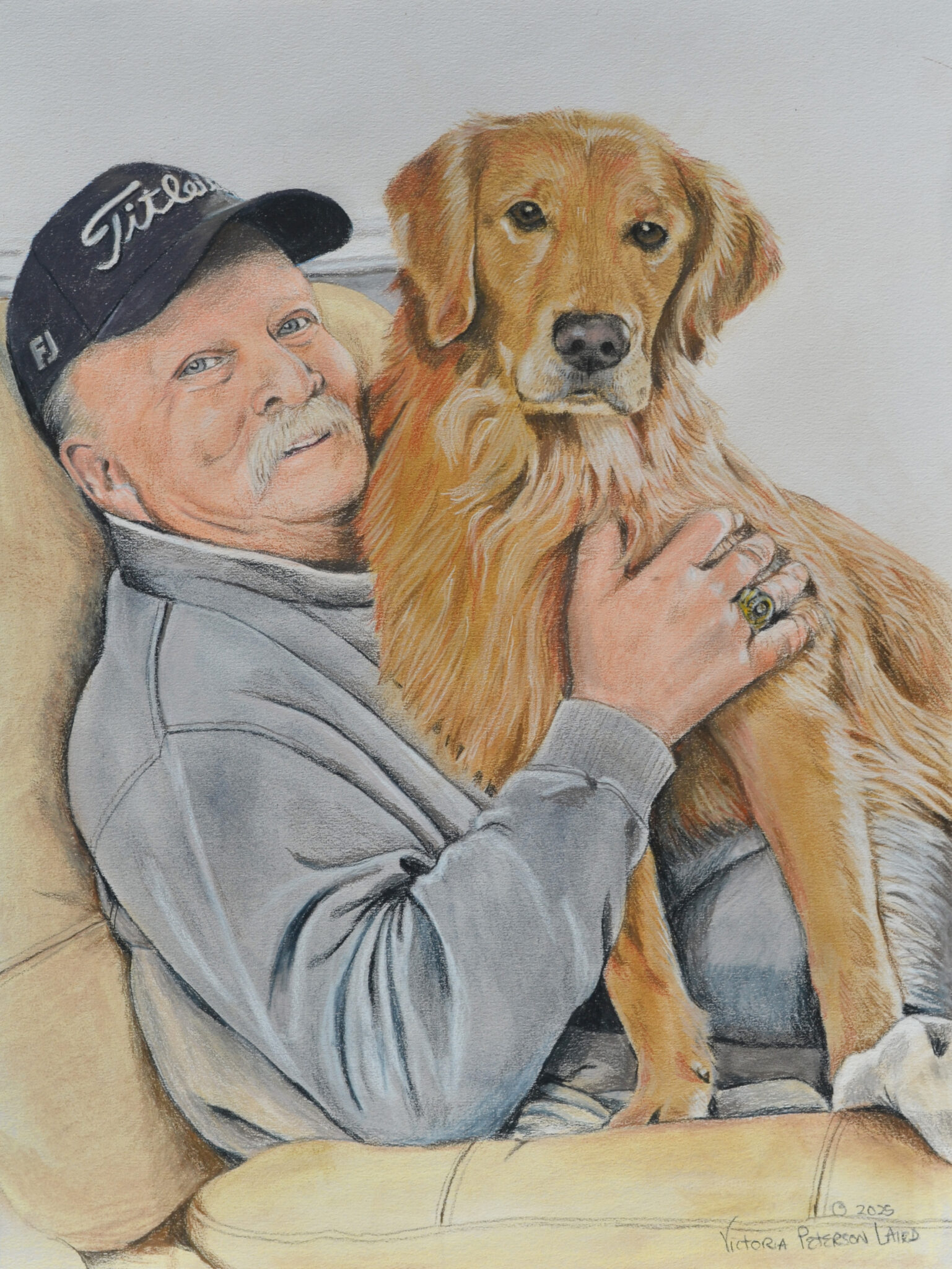 dog-human-portrait-Wally-Fred-Golden – Pet Portraits by Victoria ...